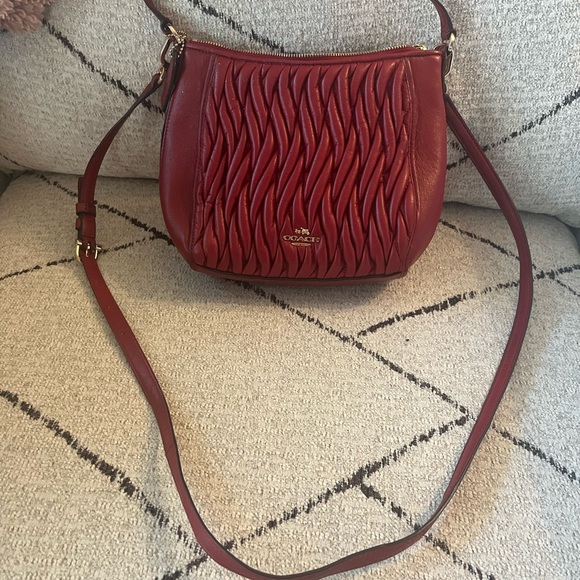 Bags | Coach Crossbody Big Red | Poshmark